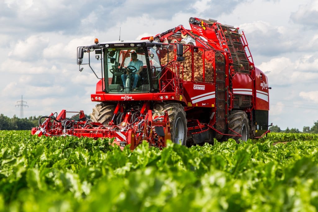 ZONNA - zelfrijdende bietenrooitechniek